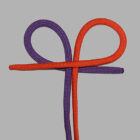 Toggle button knot | Useful Knots