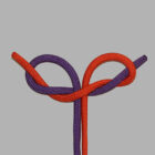 Toggle button knot | Useful Knots